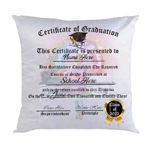 2023 Graduation Diploma PNG File – Exclusive Craft Academy