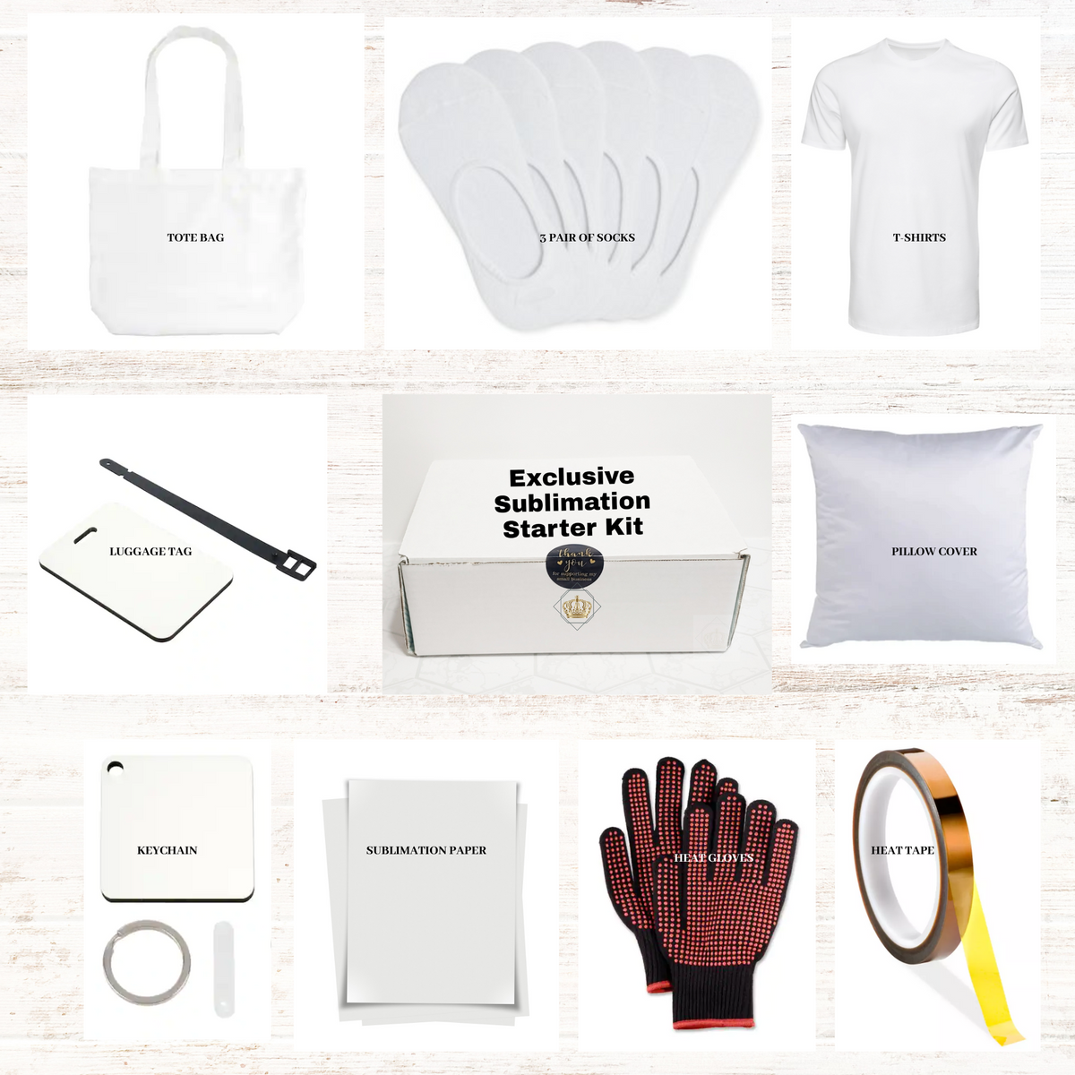 Sublimation Starter Kit For Beginner Crafters – Exclusive Craft Academy